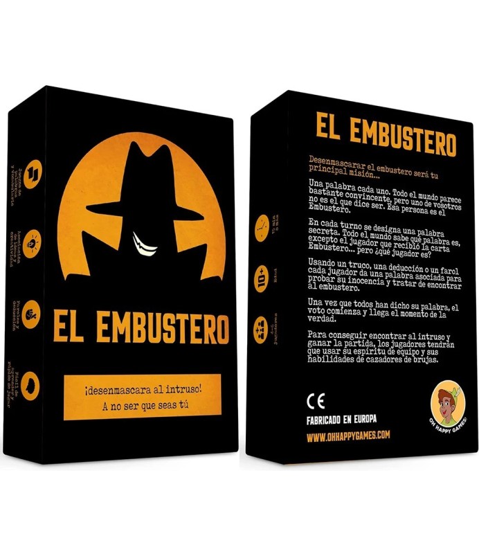 El Embustero - ¿Conseguirás desenmascararlo? ¡Faroles, Creatividad, Ju